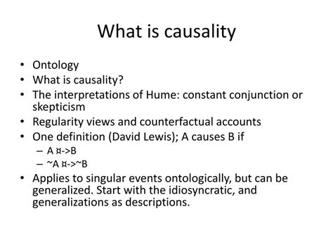 Ppt Causality And Causal Inference Powerpoint Presentation Free