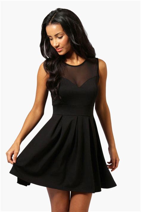 Boohoo Womens Cherry Skater Dress Ebay