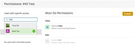 how do i set up user permissions
