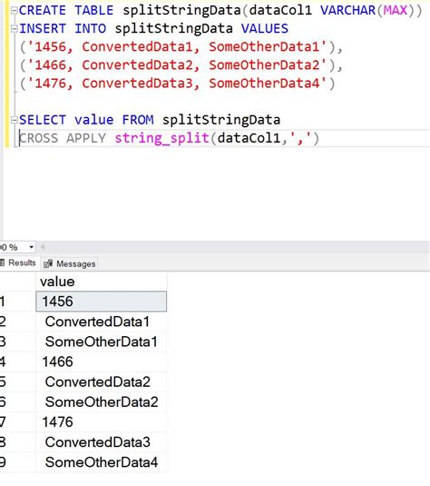 convert delimited data into columns in sql server big data and sql