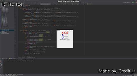 python tic tac toe youtube