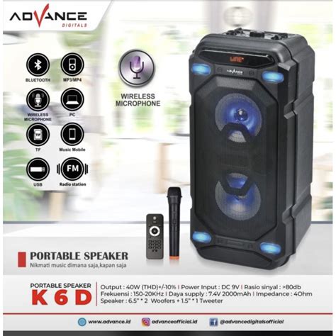Jual Advance Speker K8d Indonesia Shopee Indonesia