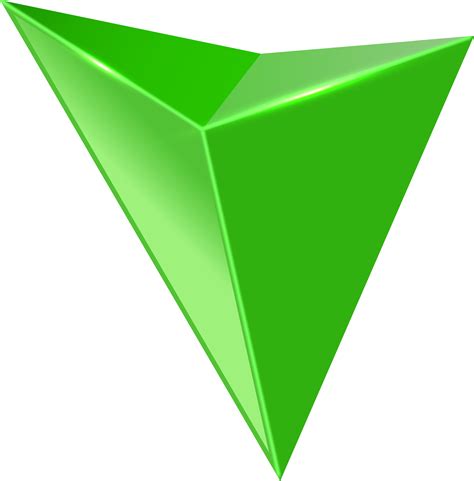 3d Render Green Arrow Pointer 11356664 Png