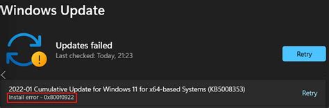 how to fix install error 0x800f0922 windows 11 9 ways minitool