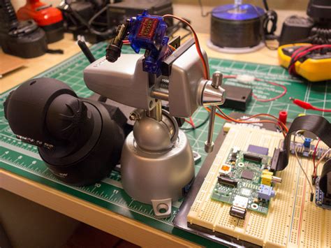 hardware setup raspberry pi wifi controlled cat laser