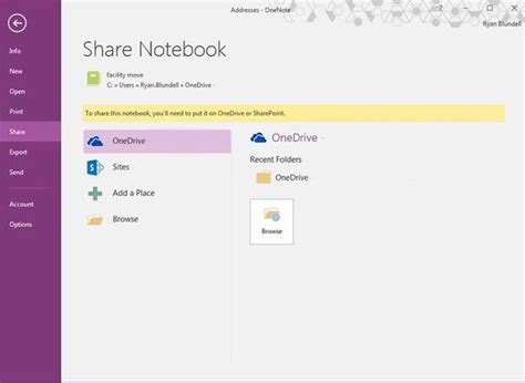 How To Share Sync And Secure Notebooks In Onenote 2016 Windows Central