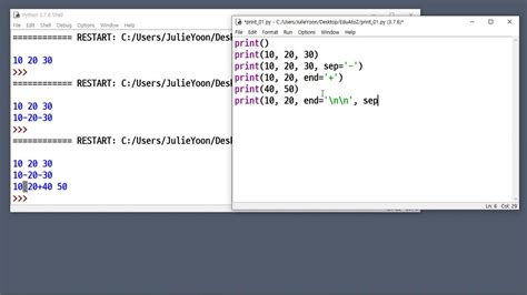 [python 031] print 함수의 사용 youtube