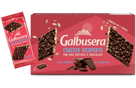 Cracker Ricoperto Cioccolato Extra Fondente Galbusera