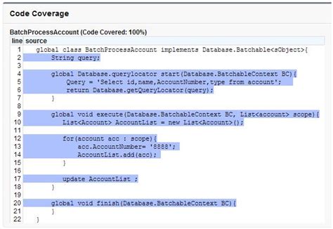 how to writetest class for batch apex in salesforce ~ salesforce tutorials