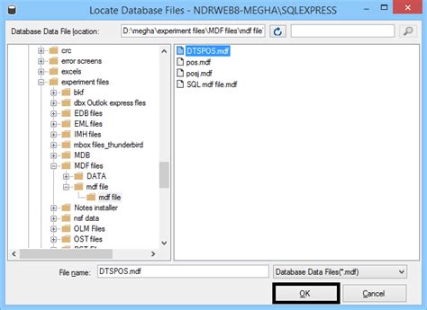 attach mdf file without ldf file in sql server