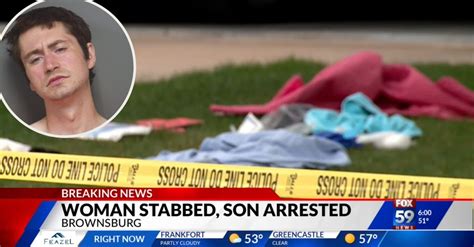 Knife In Head Susan Early Fingers Son Kyle Braun In Attack