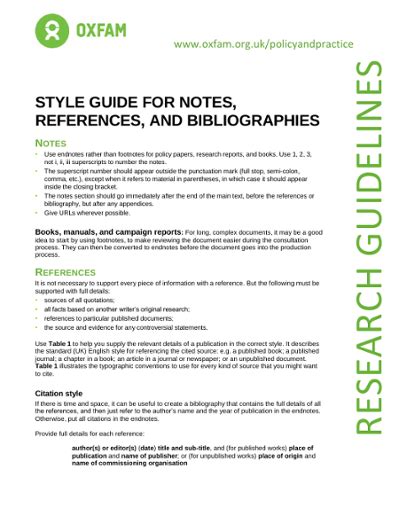Apa Style Guide Citations