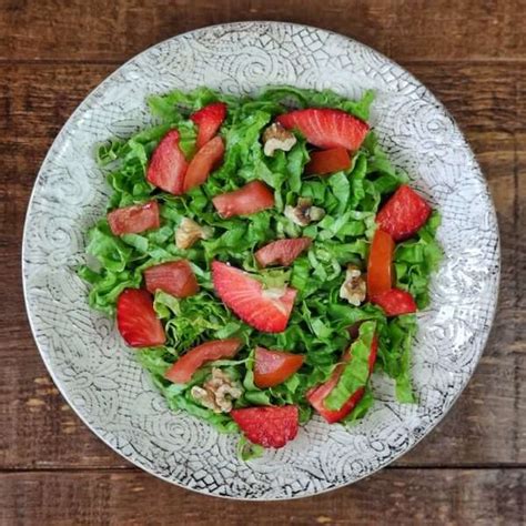 Ensalada Con Fresas Y Nueces Mi Cocina Real