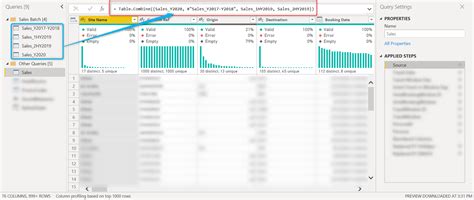 append queries dynamically in power query microsoft power bi community