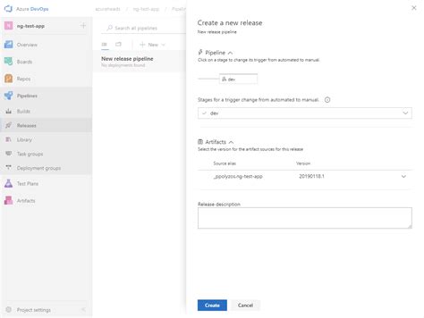 publish an angular web app to azure using github azuredevops and azure