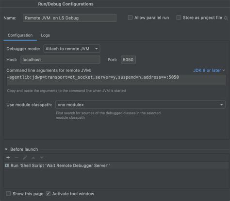 remote debugging docs