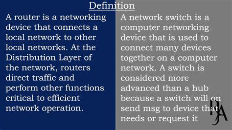difference between router and switch router computer network