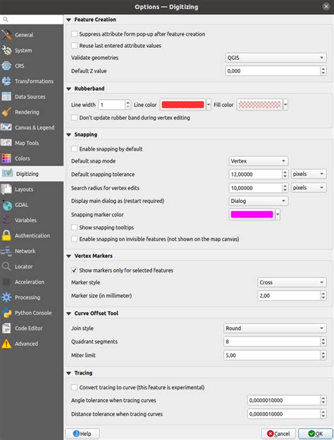 9 qgis configuration — qgis documentation documentation