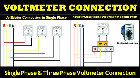 How To Connect A Voltmeter To A Circuit