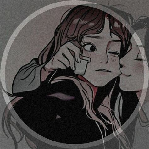 Pin De Kitkat Em Lesbian Pfp Animação Metadinhas