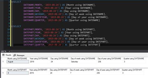 using date and time data types and functions in sql server pluralsight