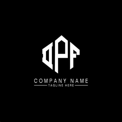 Premium Vector Dpf Letter Logo Design With Polygon Shape Dpf Polygon