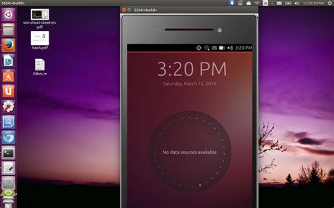 bagustris home tutorial qml untuk ubuntu touch [4] menjalankan