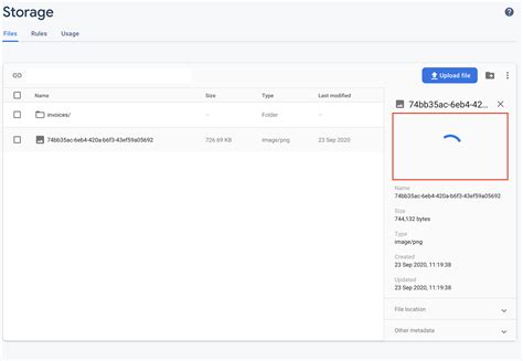 javascript firebase functions upload file from web via stream only