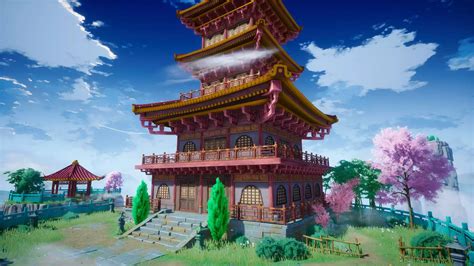 cartoon stylized oriental fantasy environment uassets ru всё для