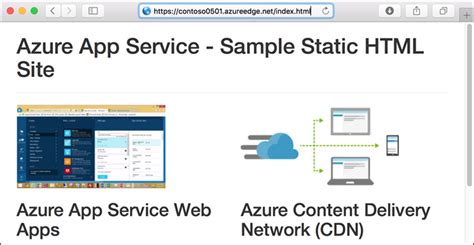tutorial add azure cdn to an azure app service web app