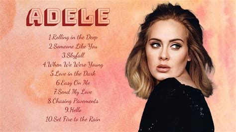 A D E L E ~ Greatest Hits 2024 Collection ~ Top 10 Hits Playlist Of All