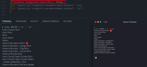 incorrect path in integrated terminal · issue 149693 · microsoft