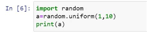 how to generate a random number in python python central