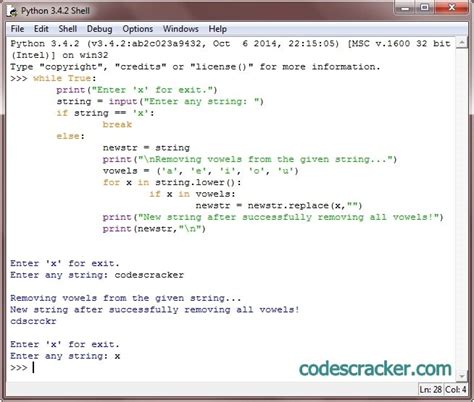 python program to remove all vowels from given string my xxx hot girl