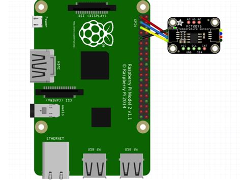 python and circuitpython adafruit pct2075 temperature sensor adafruit
