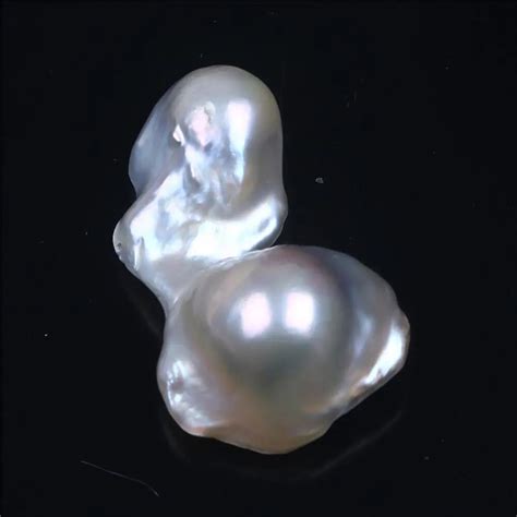 Irregular Shape Reborn Keshi Pearl Freshwater Cultured Pearls White