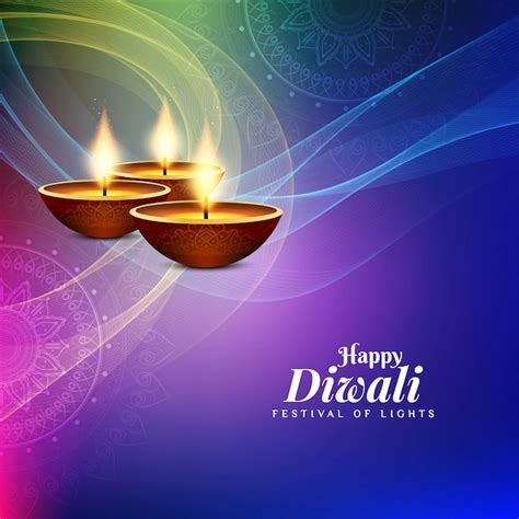 Premium Vector Abstract Happy Diwali Beautiful Decorative Background