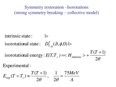 Ppt Ii Spontaneous Symmetry Breaking Powerpoint Presentation Free