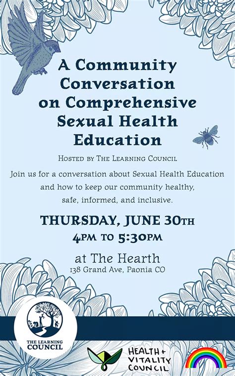 A Community Conversation On Comprehensive Sexual Health Education