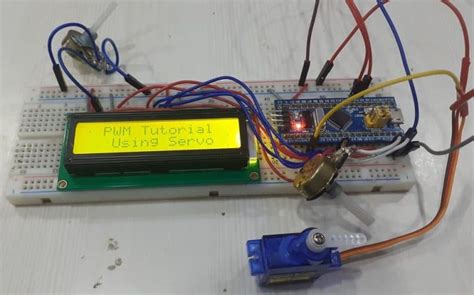 stm32 pwm pulse width modulation tutorial with servo motor