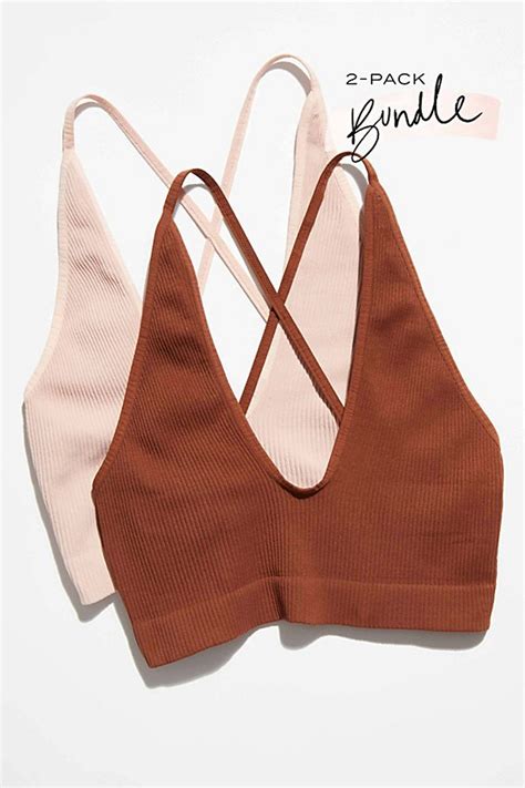 Intimately Whats The Scoop Bralette 2 Pack Bundle By Intimately At