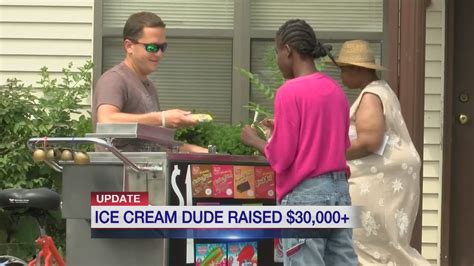 Thousands Of Dollars Pouring In For Ice Cream Dude After News 4 Story