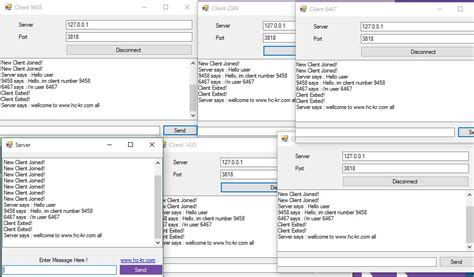 vb multi client server chat application tcp ip client