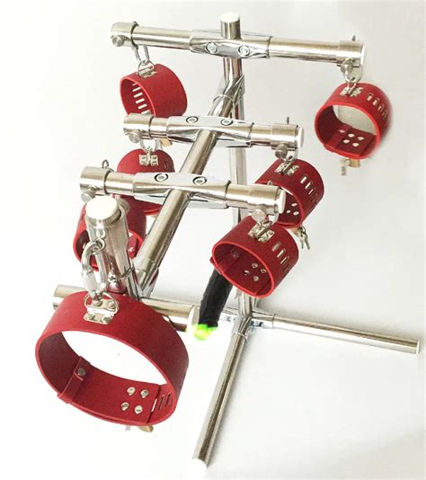 K9 Torture Devices Stainless Steel Spreader Bar Bdsm Bondage Frame Hand