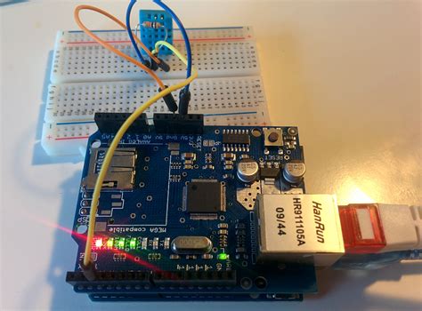 arduino ethernet dht11 how to the internet of thinger