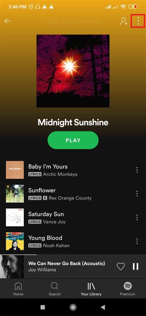 Aesthetic Spotify Playlist Names Generator