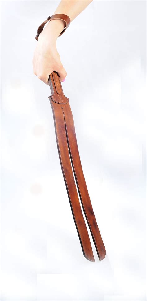 Leather Tawse Or Spanking Strap Can Be Used As Bdsm Leather Etsy