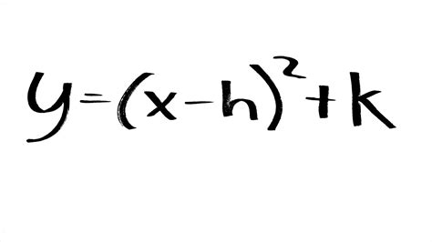 How To Write An Equation In A X H 2 K Sara Dickermans Math Problems