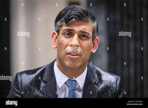 London Uk 22nd May 2024 Rishi Sunak Prime Minister Of The United