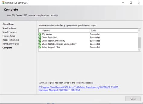 how to uninstall microsoft sql server on windows techdirectarchive